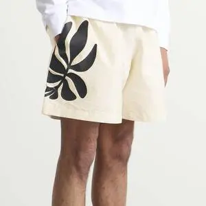MKI MIYUKI ZOKU Botanical Print Wide Leg Shorts