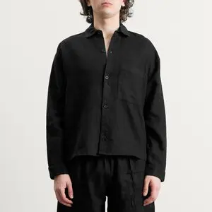 MKI MIYUKI ZOKU Linen Box Dress Shirt
