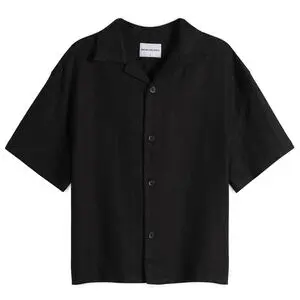 MKI MIYUKI ZOKU Linen Vacation Shirt - Black