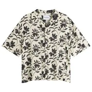 MKI MIYUKI ZOKU Floral Linen Vacation Shirt