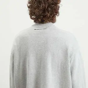 MKI MIYUKI ZOKU Mohair Blend Knit Crewneck - Light Grey