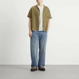 Portuguese Flannel Linen Camp Vacation Shirt