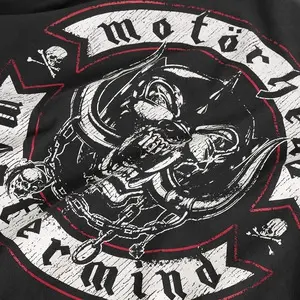 END. X Mastermind World X Motorhead Biker Badge T-shirt