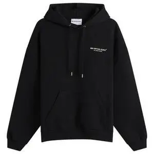 MKI MIYUKI ZOKU Design Studio Hoodie In | Size: | Cotton/polyester | End Clothing - Black
