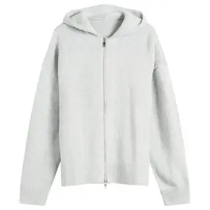 MKI MIYUKI ZOKU Mohair Blend Knit Zip Hoodie