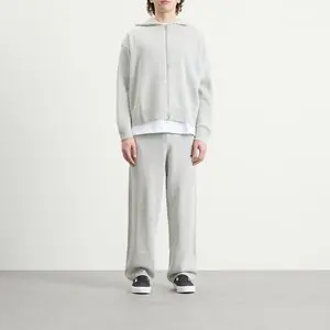 MKI MIYUKI ZOKU Mohair Blend Knit Zip Hoodie