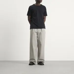 JIL SANDER Cotton Pleated Trouser