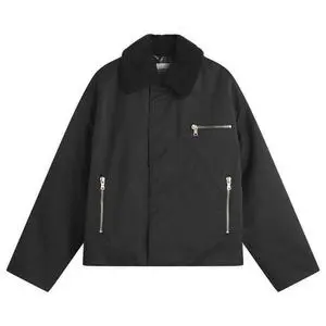 MKI MIYUKI ZOKU Padded Nylon Box Jacket - Black