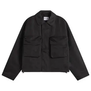 MKI MIYUKI ZOKU Silky Nylon Pilot Jacket - Black