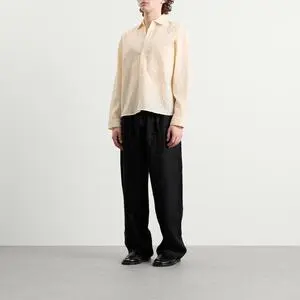 MKI MIYUKI ZOKU Ribbon Jacquard Box Dress Shirt