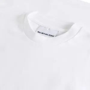 MKI MIYUKI ZOKU Presented End. Swallow T-shirt - White