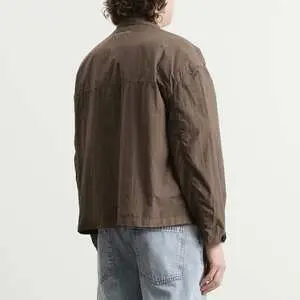MKI MIYUKI ZOKU Garment Dye Box Overshirt
