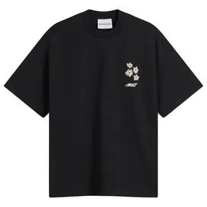 MKI MIYUKI ZOKU Hibiscus T-shirt - Black