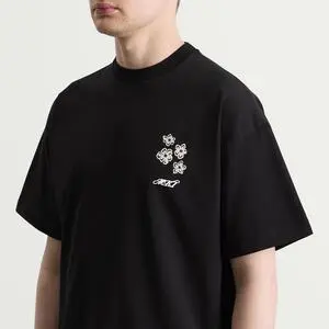 MKI MIYUKI ZOKU Hibiscus T-shirt - Black