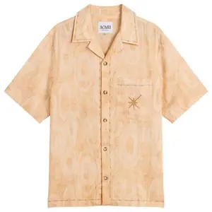 ACMH BY MAGIC CASTLES X Khruangbin Linen Vacation Shirt - Sandstone