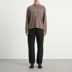 MKI MIYUKI ZOKU Towelling Quarter Zip