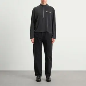 MKI MIYUKI ZOKU Towelling Quarter Zip