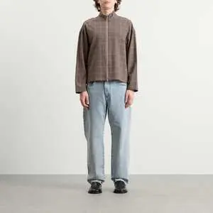 MKI MIYUKI ZOKU Seersucker Check Track Jacket