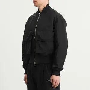 MKI MIYUKI ZOKU Silky Nylon Bomber