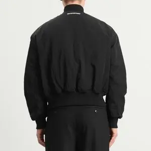 MKI MIYUKI ZOKU Silky Nylon Bomber