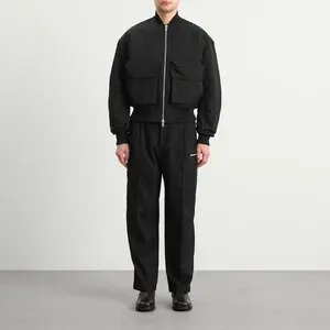 MKI MIYUKI ZOKU Silky Nylon Bomber