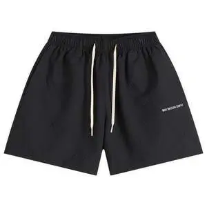 MKI MIYUKI ZOKU Seersucker Shorts - Black