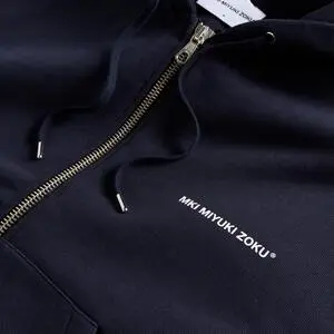 MKI MIYUKI ZOKU Presented End. Uniform Zip Hoodie