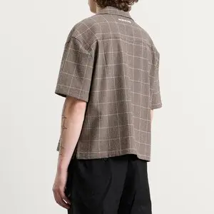 MKI MIYUKI ZOKU Seersucker Check Vacation Shirt
