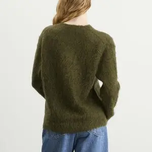 Auralee Mohair Knit Pullover