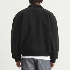 Studio Nicholson Shearling Leather Bomber Jacket