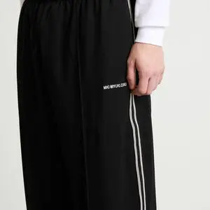 MKI MIYUKI ZOKU Wide Fit Poly Track Pants