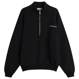 MKI MIYUKI ZOKU Uniform Quarter Zip - Black