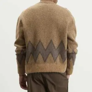 SECOND / LAYER Chevy Cardigan - Brown/gray