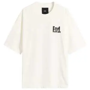 END. Newcastle Graphic T-shirt - Ecru