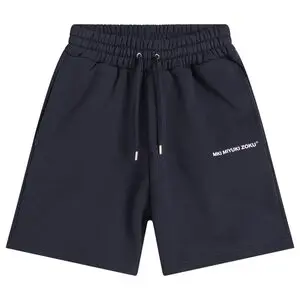 MKI MIYUKI ZOKU Presented End. Uniform Sweat Shorts - Navy