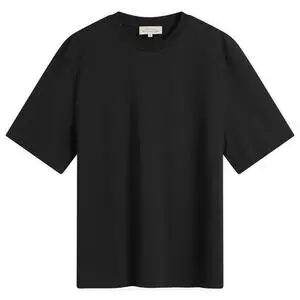 Studio Nicholson Lay Branded Boxy Fit T-shirt - Black