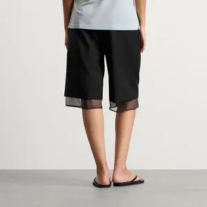 RÓHE Organza Lined Shorts