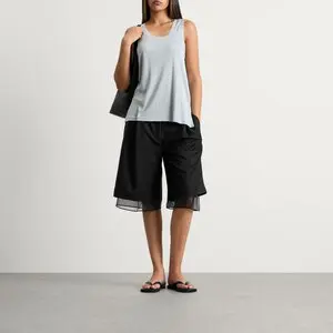 RÓHE Organza Lined Shorts