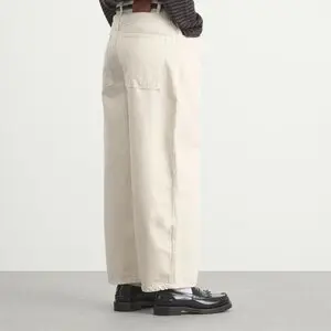 Studio Nicholson Paolo 14oz Denim Volume Jean - Parchment