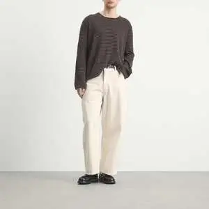 Studio Nicholson Paolo 14oz Denim Volume Jean - Parchment
