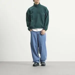POLAR SKATE CO. Ivan Half Zip Fleece Sweatshirt