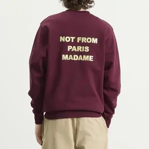 Drole De Monsieur Slogan Sweatshirt