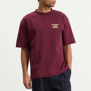 Drole De Monsieur Slogan T-shirt - Wine