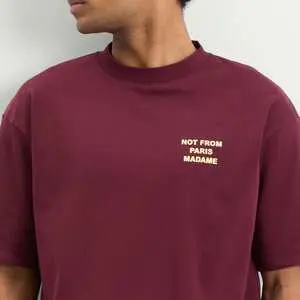 Drole De Monsieur Slogan T-shirt - Wine