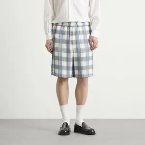 JIL SANDER Relaxed Fit Check Shorts