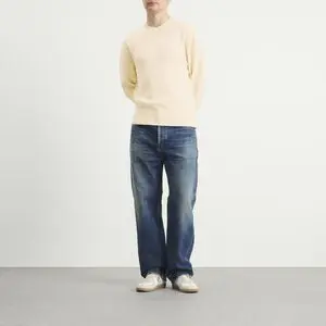 JIL SANDER Textured Cotton Crew Neck Jumper
