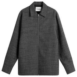 JIL SANDER Zip Outershirt - Crow