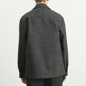 JIL SANDER Zip Outershirt In | 100% Wool | End Clothing