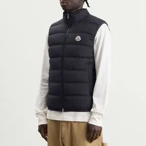 Moncler Contrin Vest - Navy