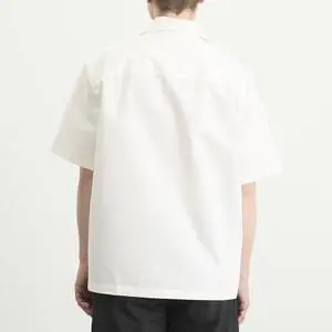 JIL SANDER Boxy Fit Bowling Contrast Colour Shirt